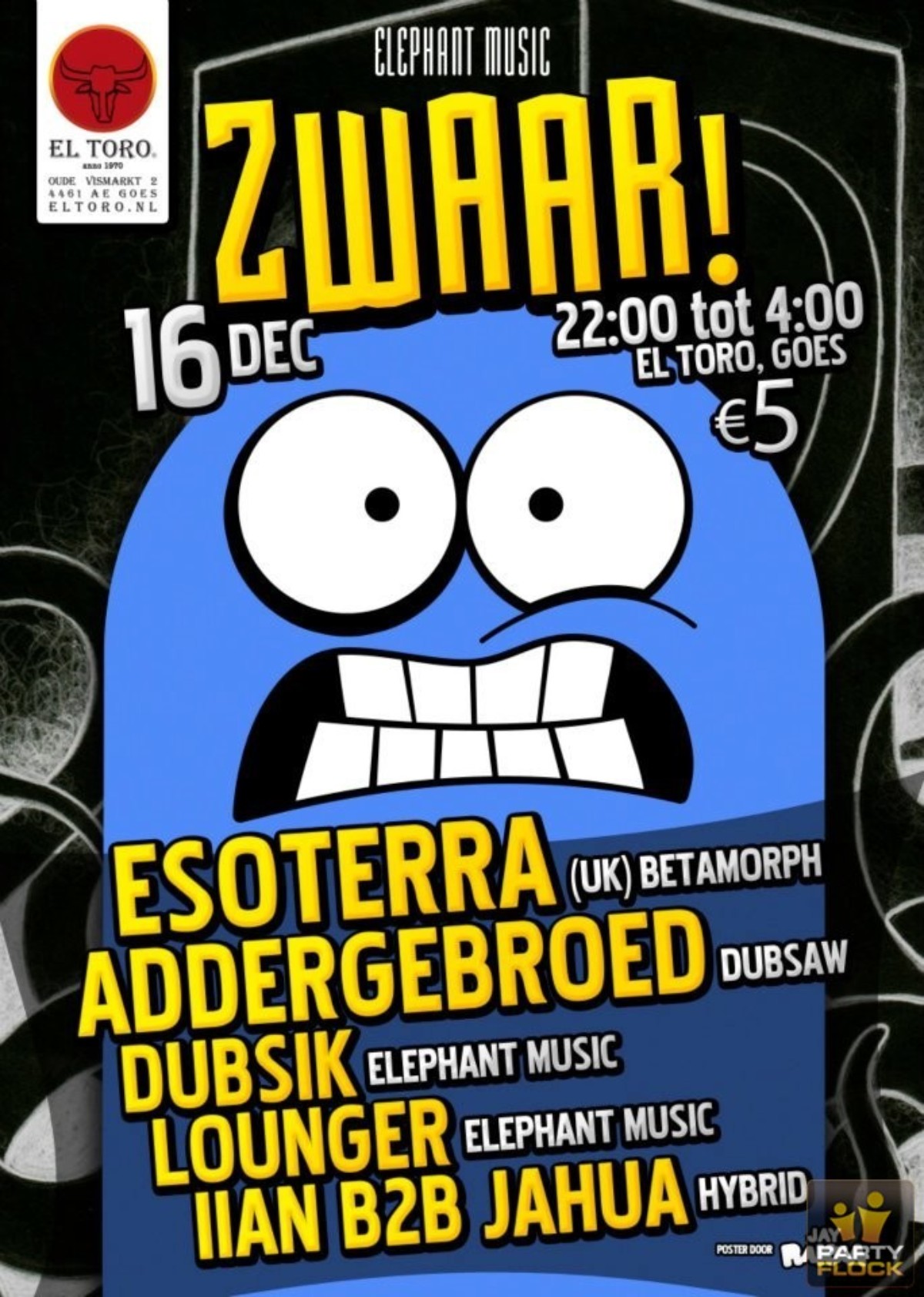 Elephant Music organiseert feesten voor de Dubstep liefhebbers in ...