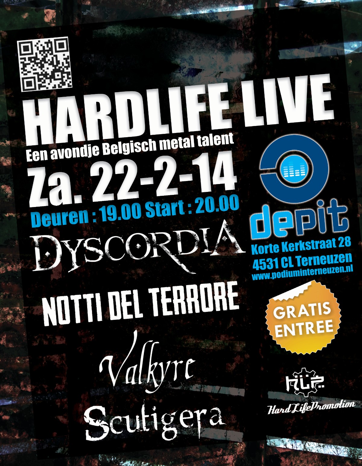 Hardlife Promotion viert feest - zeeland - 3voor12