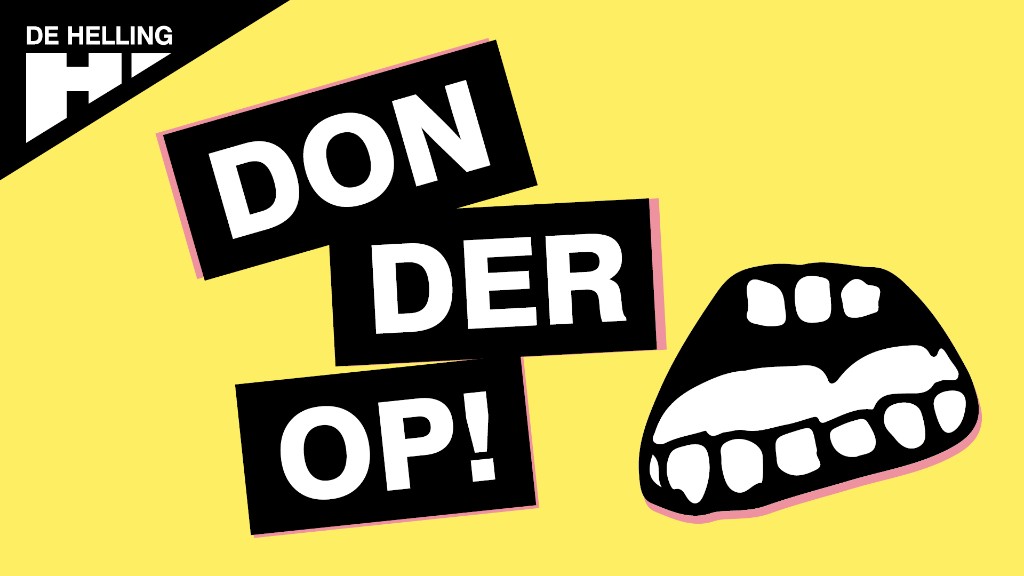 De Helling lanceert gratis dansavond Donder Op! - utrecht - 3voor12