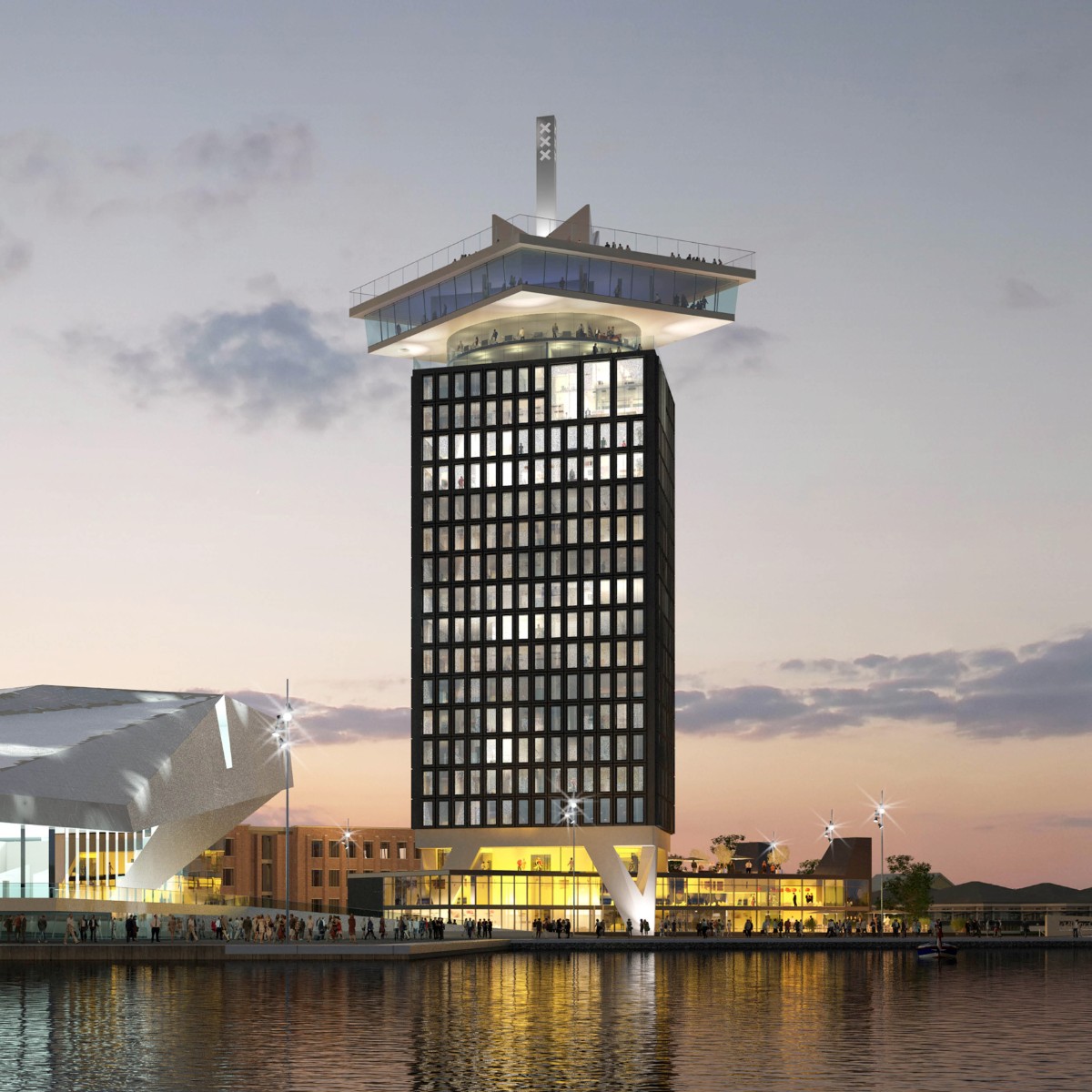 ADE14: A'DAM, De 24 hour tower van Sander Groet - 3voor12